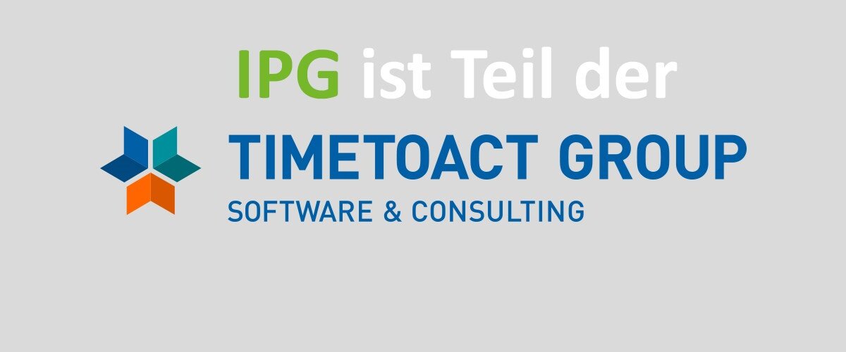 Die IPG-Gruppe wird Teil der TIMETOACT GROUP | IPG - Experten für IAM